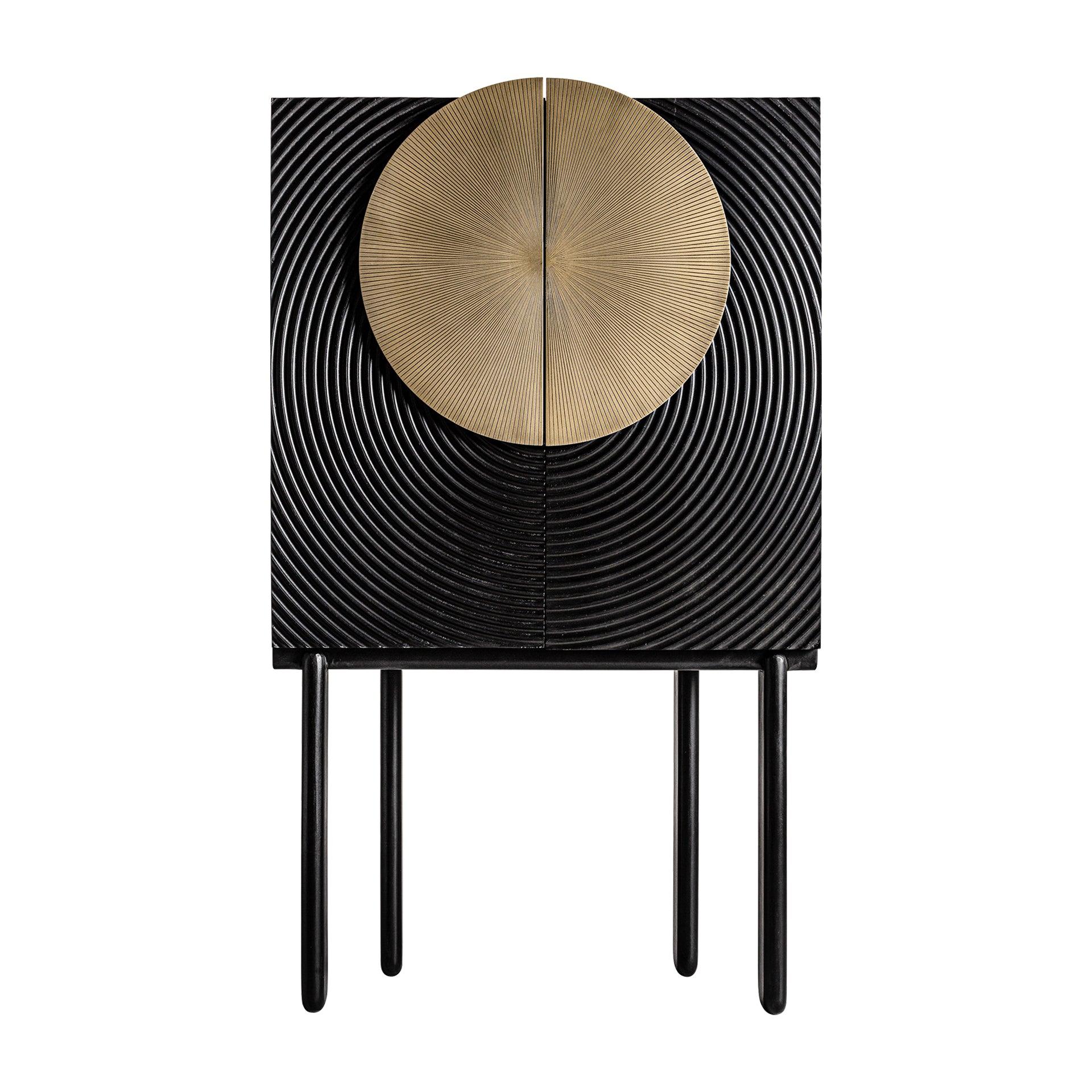 Dobeln Iron & Mango Wood Cabinet – Maison Rêves UK