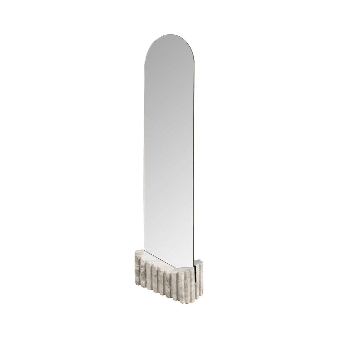 Roman Marble Floor Standing Mirror – Maison Rêves UK